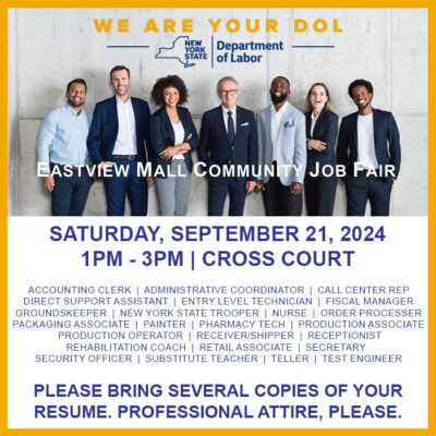 NYSDOL Hiring Event | Eastview
